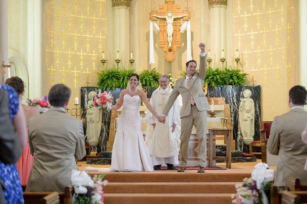 Natalie And Sean A Blush Colored Wedding At Portage Country Club
